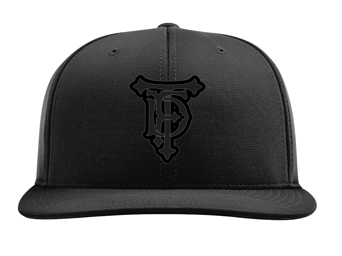 IAFF TFD Black on Black Performance Ball Cap | CUSTOM SWAG WA